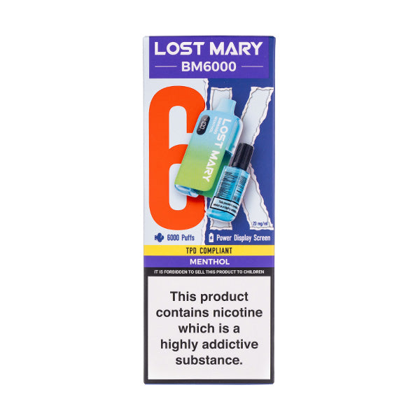 Lost Mary BM6000 Disposable Vape – UK Vape Mall